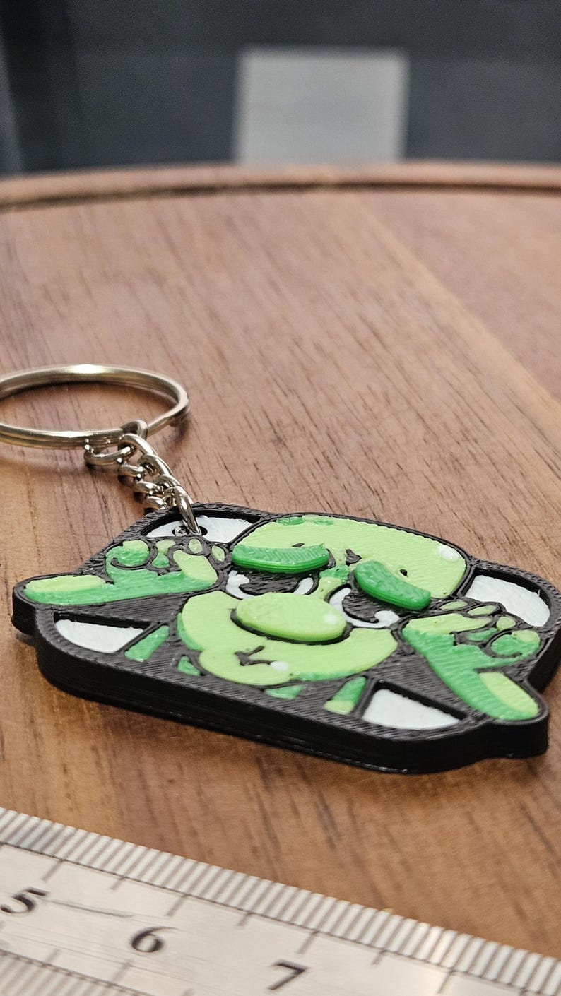 Clash Royale Keychain, Double Sided 3D Printed Fan Merch Mobile Gaming ...