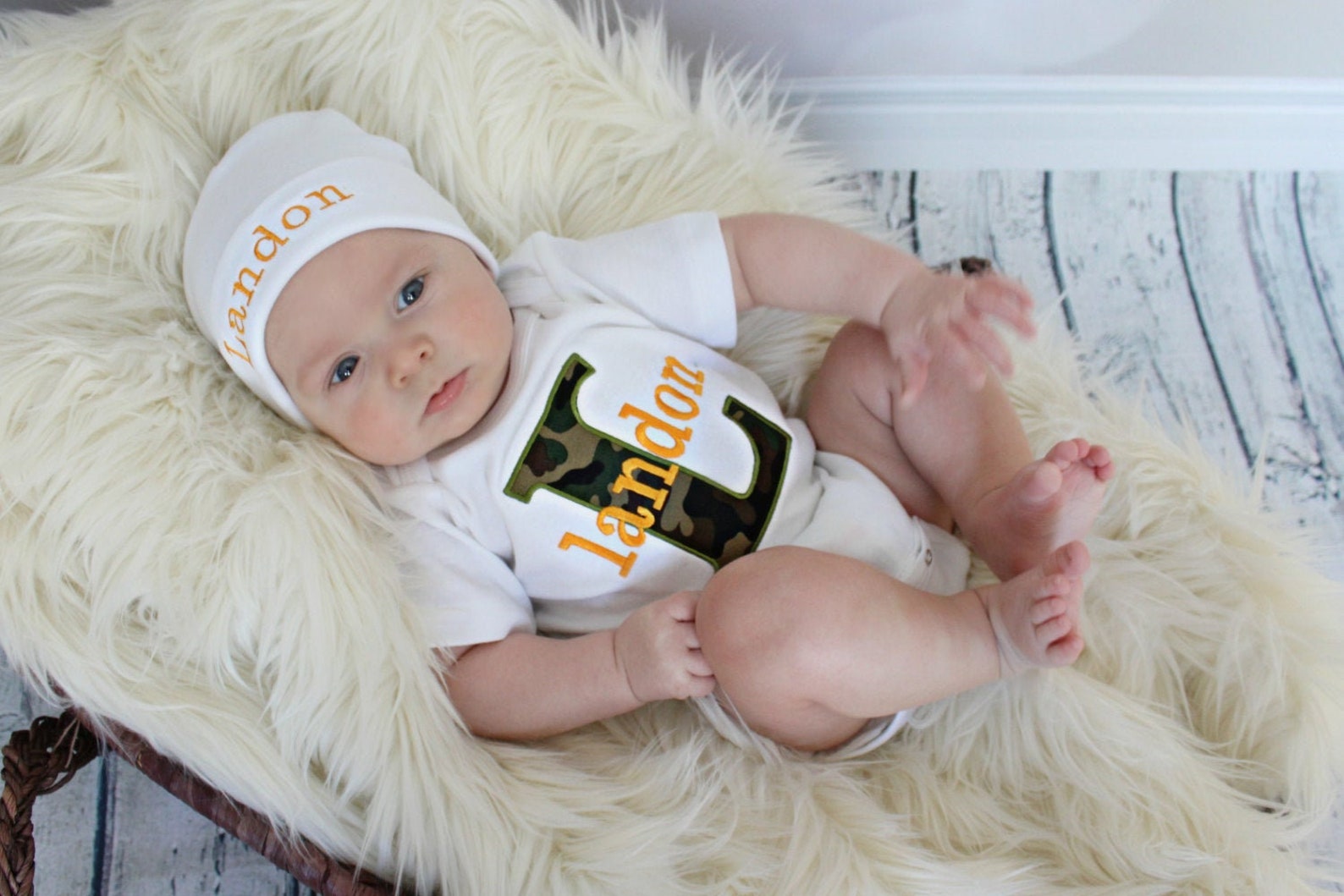 Baby Boy Clothes Personalized Baby Boy Outfit Monogram Baby | Etsy