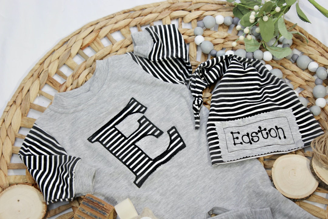 Personalized Baby Boy Clothes, Baby Boy Romper, Personalized Baby Gifts ...