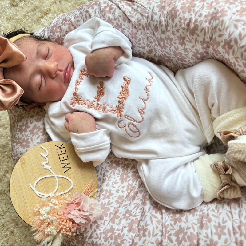 Personalized Newborn Outfit - Etsy