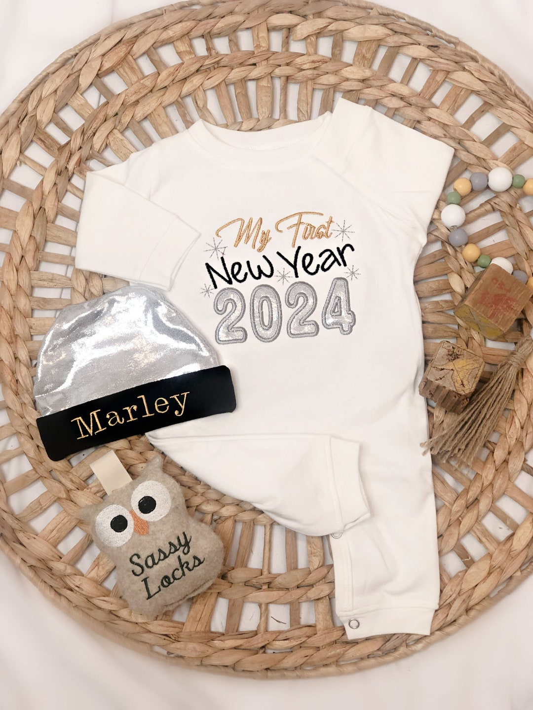 My First New Year Outfit, Babies 1st New Year, Newborn New Year Outfit ...