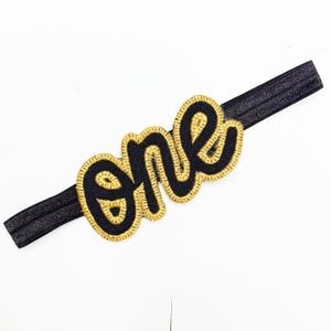 One Year Old Girl First Birthday Headband 1st Birthday Girl Headband ...