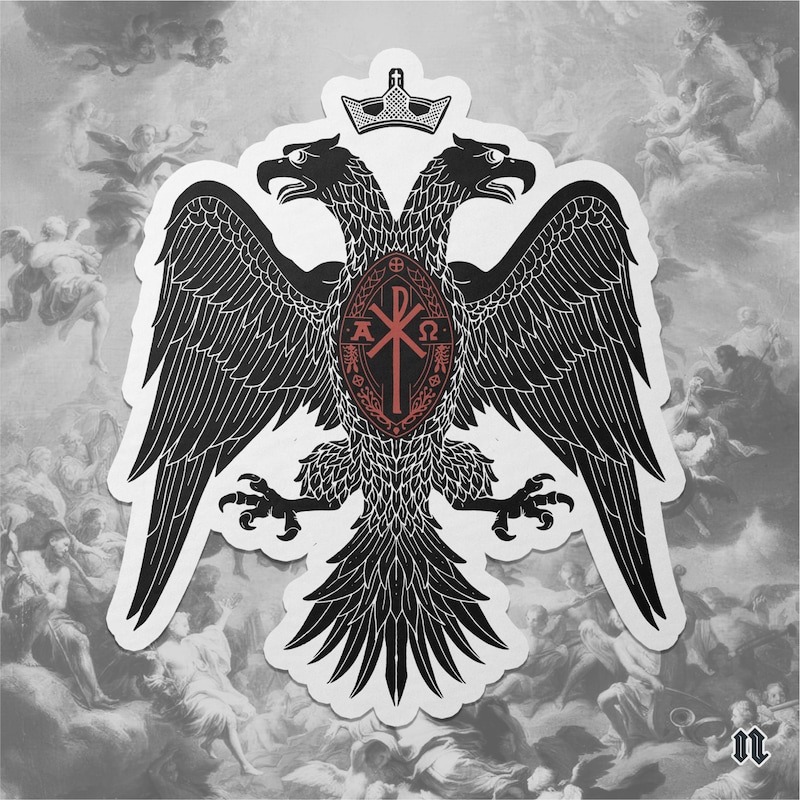 Christian Eagle Sticker - Etsy UK