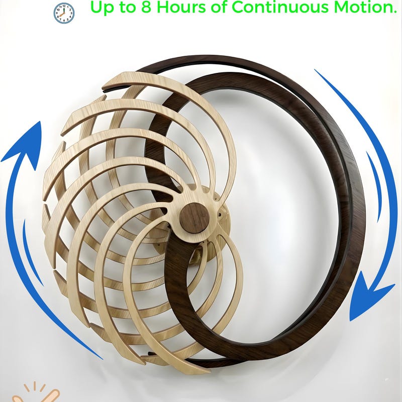 Kinetic Wall Spinning - Etsy