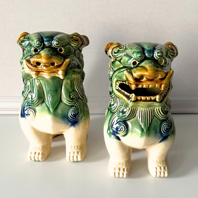 Ceramic Foo Dog - Etsy