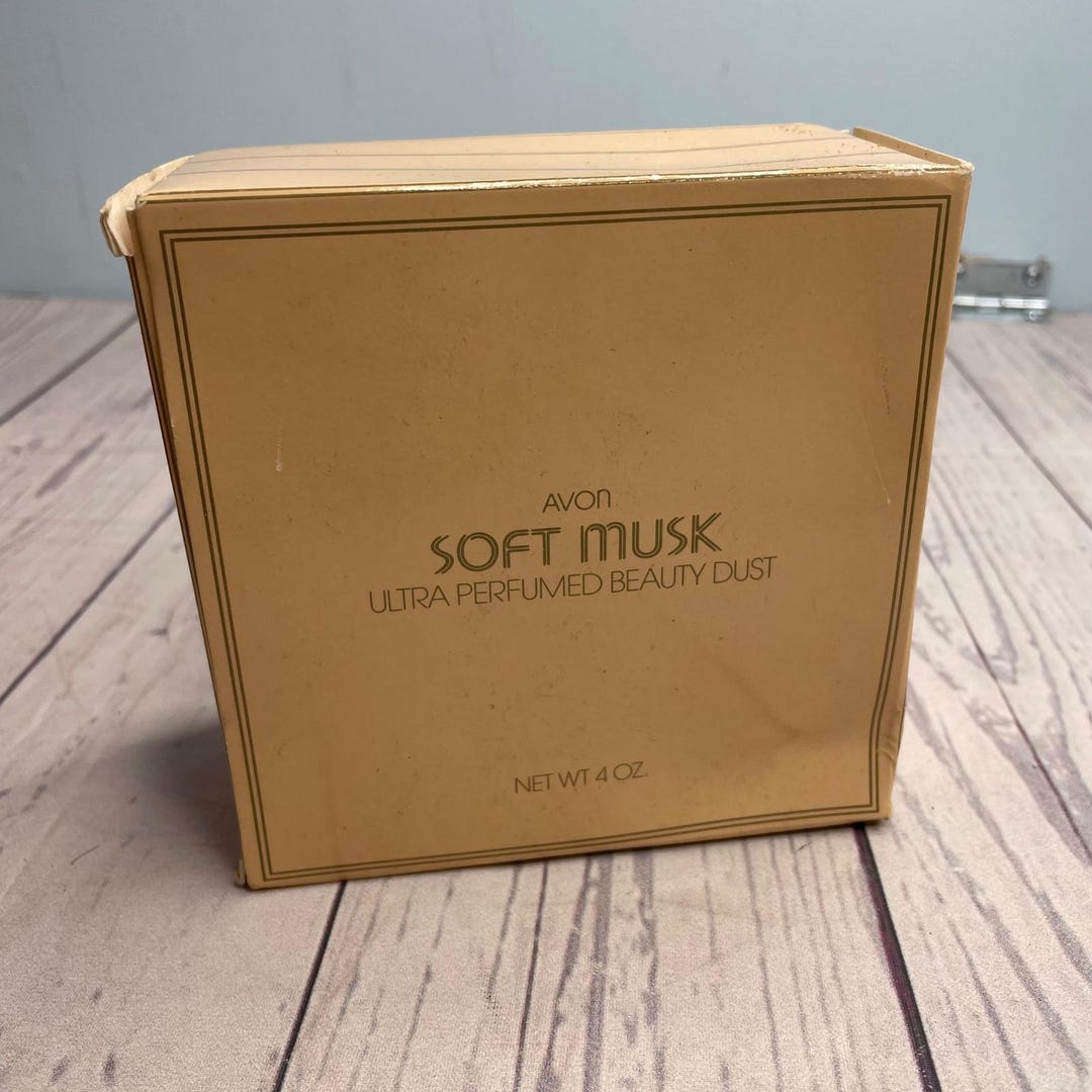 Avon Soft Musk Ultra Perfumed Beauty Dust Powder 4 Oz Vintage New NOS ...