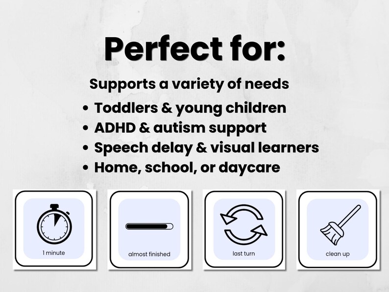 Visual Schedule System for Kids | Autism ADHD Meltdown Support Kit ...
