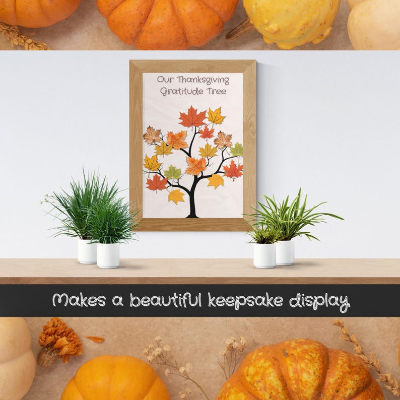 Thanksgiving Gratitude Tree: DIY Printable Activity for Families ...