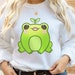 Kawaii Frog Sweater Cute Kawaii Clothes Gifts for Teenage Girls Frog ...