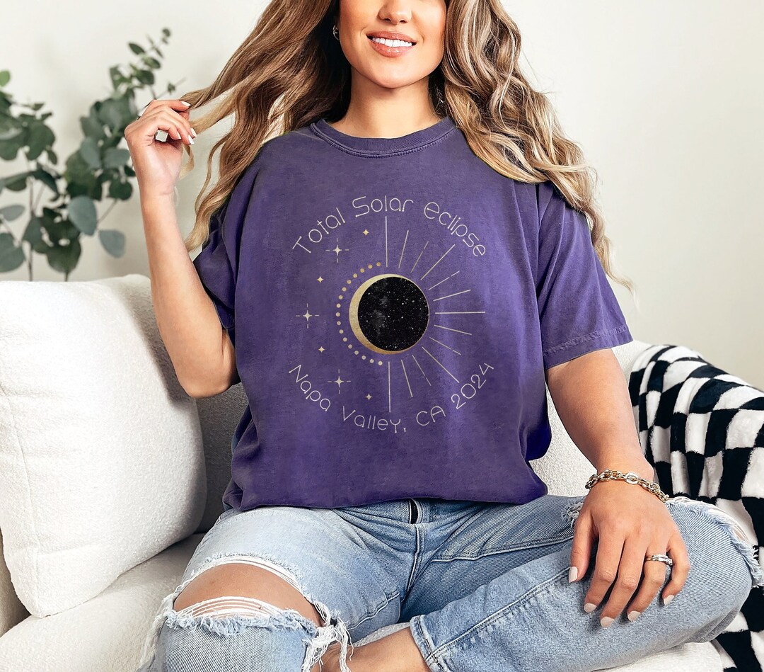 Custom Total Solar Eclipse Shirt | Path of Totality Shirt | Countdown ...