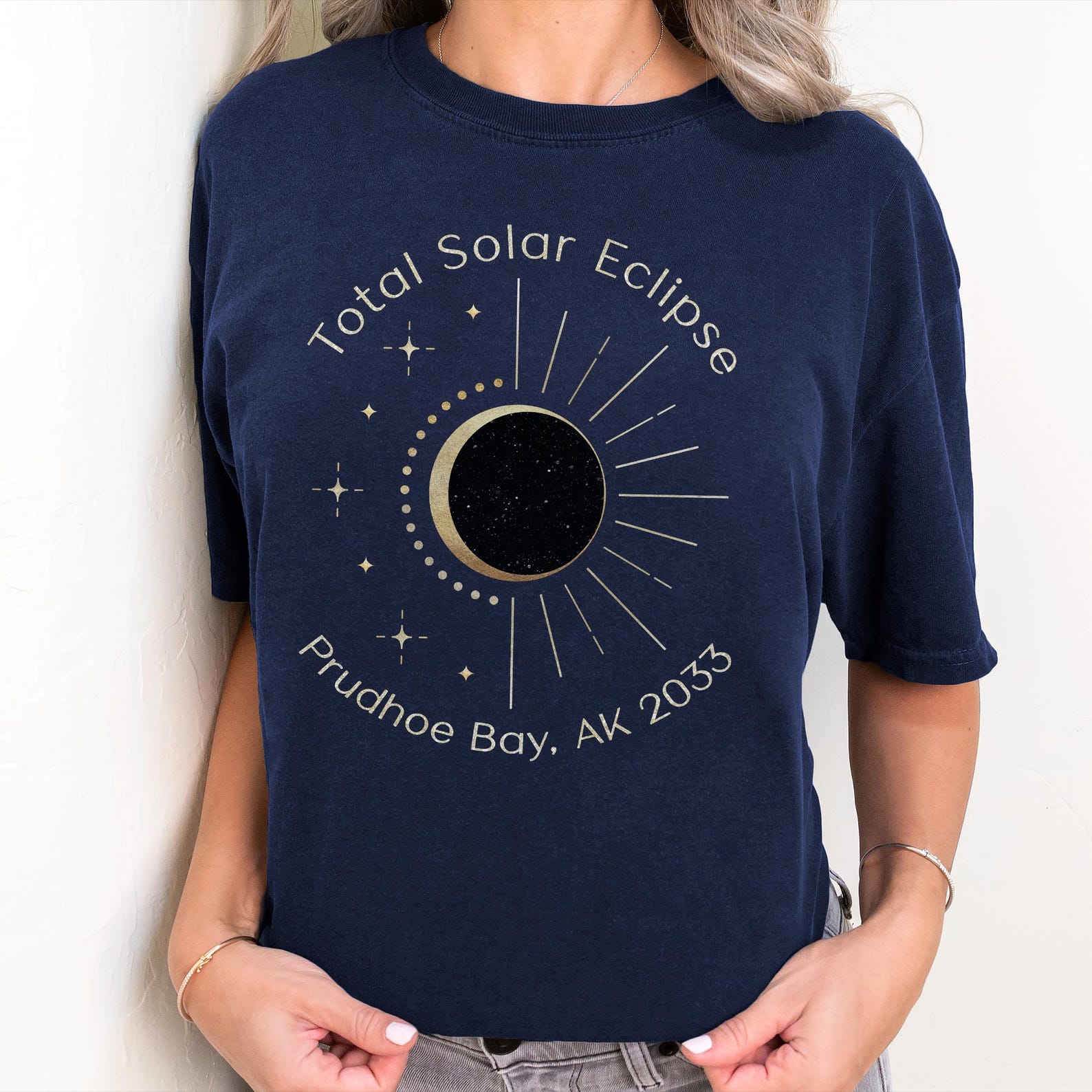 Custom Total Solar Eclipse Shirt | Path of Totality Shirt | Countdown ...
