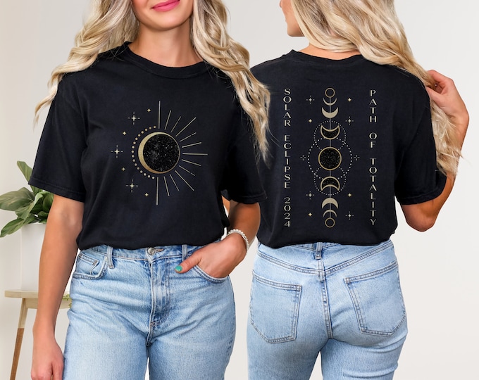 Total Solar Eclipse Shirt | Path of Totality Shirt | Countdown to ...