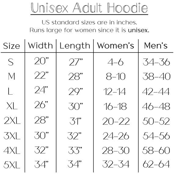 Pacsun Size Chart 22