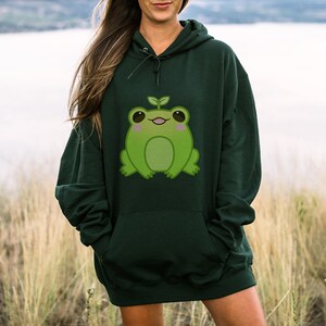 Kawaii Frog Hoodie | Cute Kawaii Clothes | Gifts for Teenage Girls ...