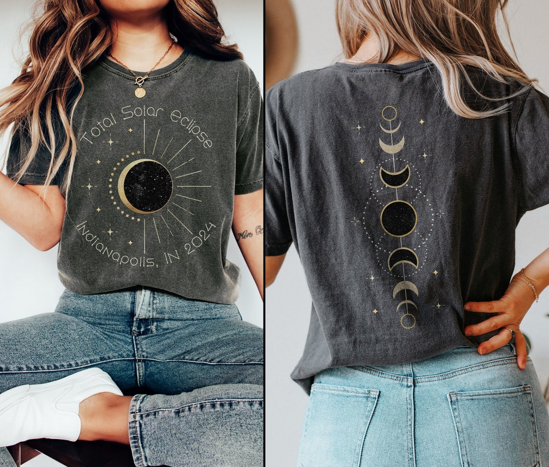 Custom Total Solar Eclipse Shirt | Path of Totality Shirt | Countdown ...