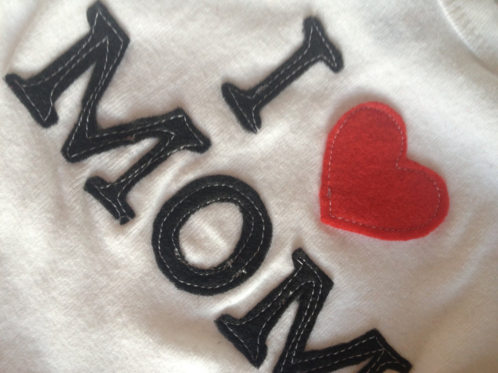 I Heart Mom Valentine's Day One Piece - Etsy