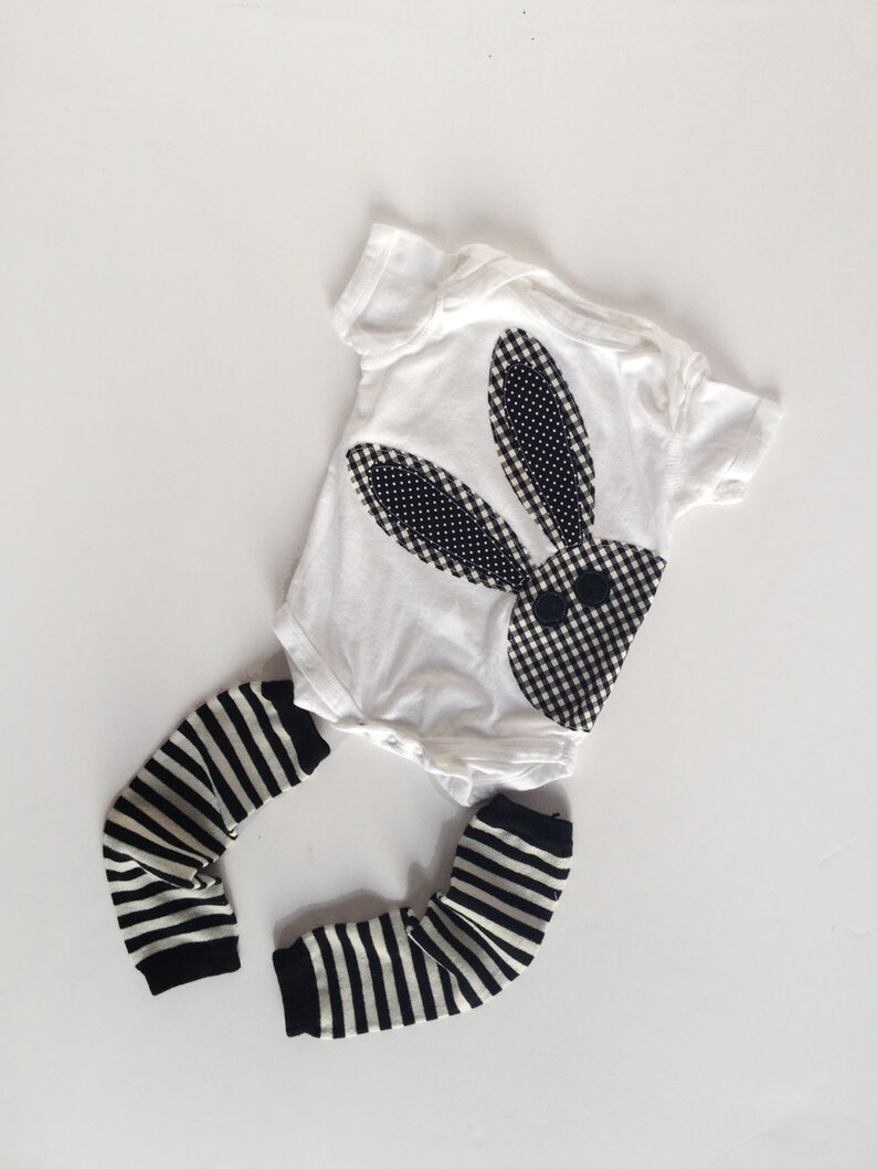 Girl or Boy Easter Bunny Rabbit One Piece With Hand Dyed Baby - Etsy