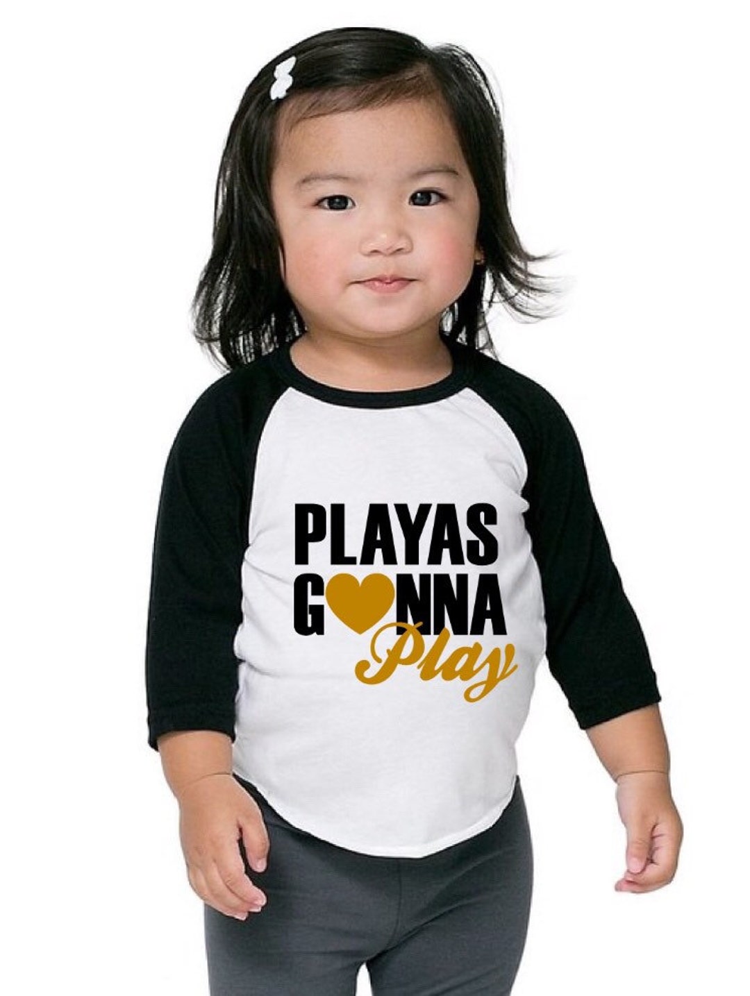 Playas Gonna Play Raglan Shirt - Infants, Toddlers, Youth - Etsy