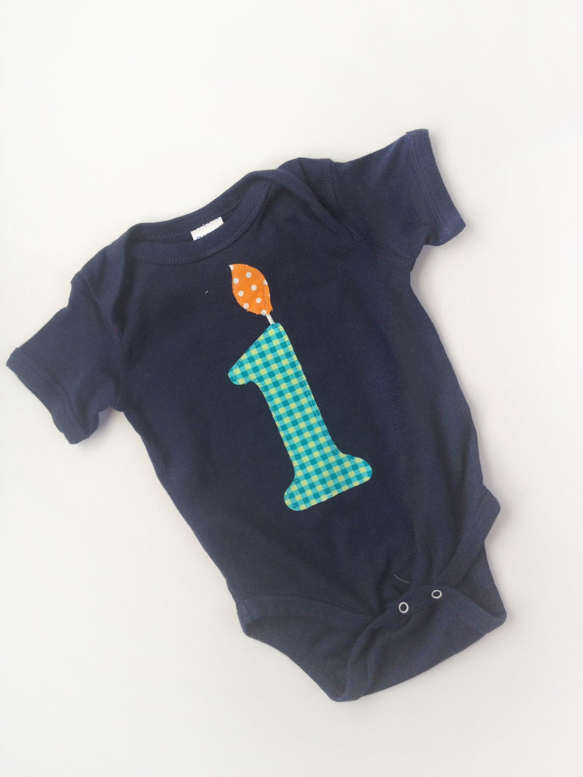 First Birthday Number 1 Candle One Piece - Etsy