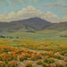Original Landscape Oil Painting, Morning at Desert Hot Springs, Mount ...
