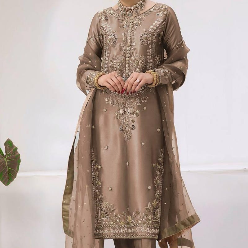 Pakistani Solid Color Suits - Etsy