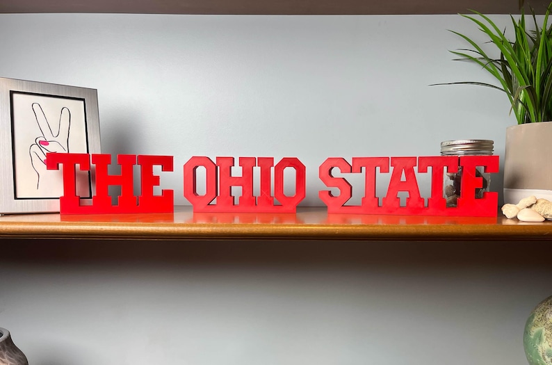 THE Ohio State 3D Text - Etsy