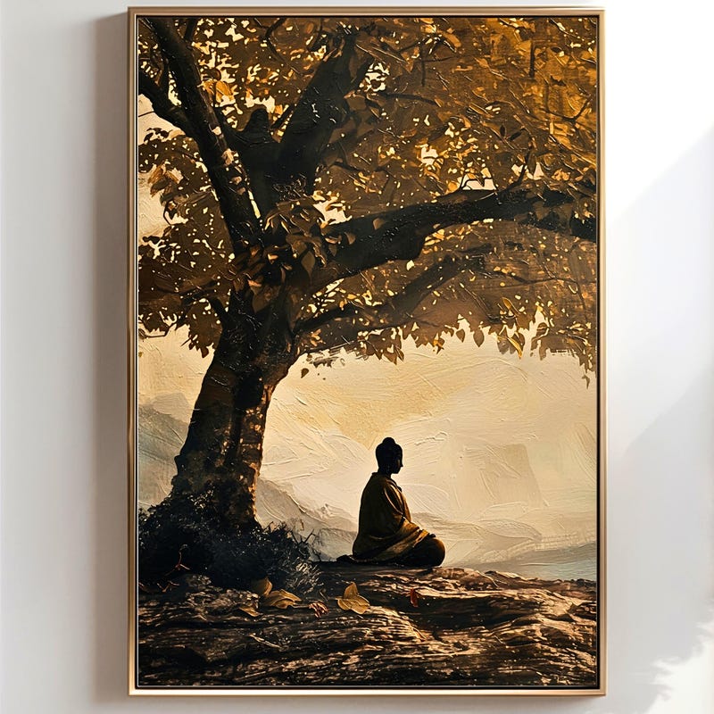 Wallpaper Buddha - Etsy