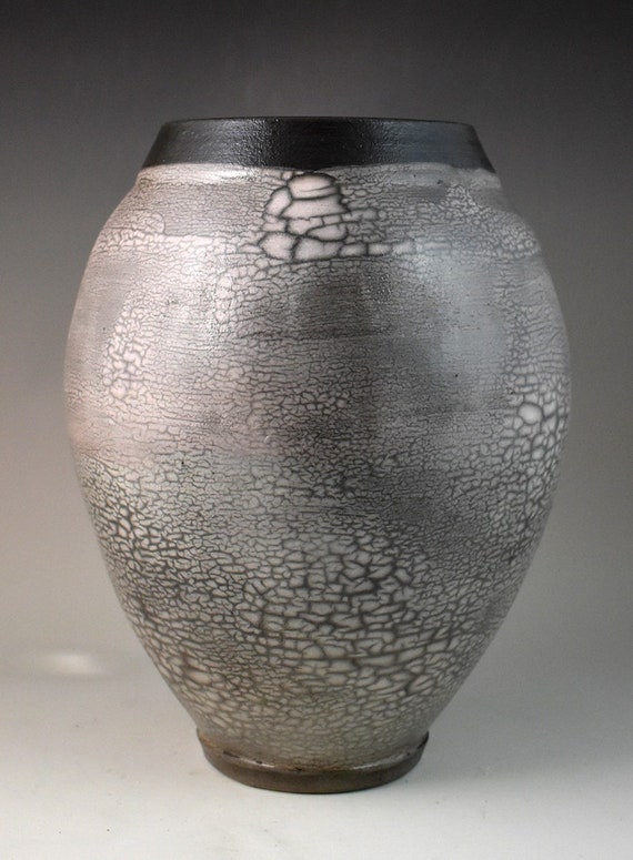 Raku Vase Light Pink and White Sigillata Nov21-rv12 - Etsy