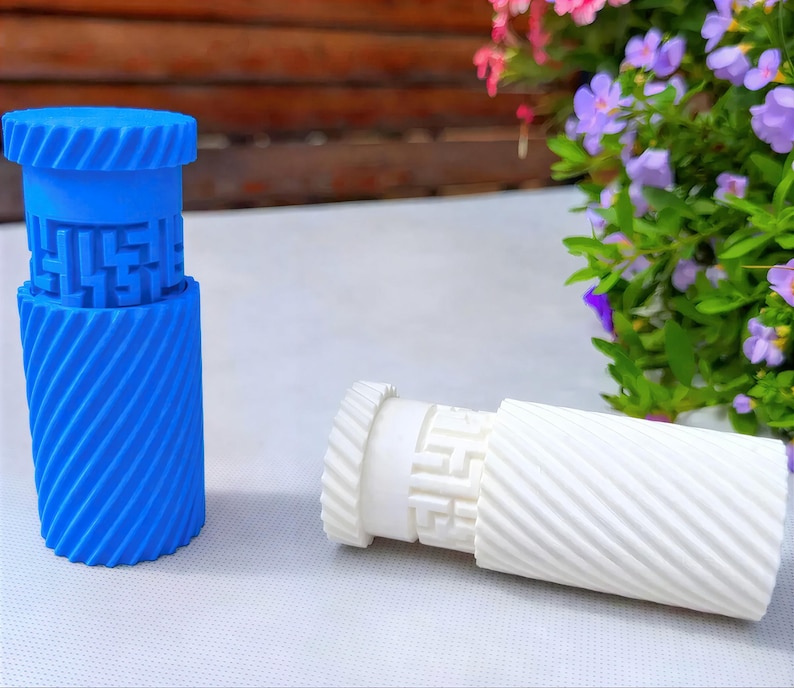 3D Printed Maze Puzzle Box: Secret Stash Container - Etsy