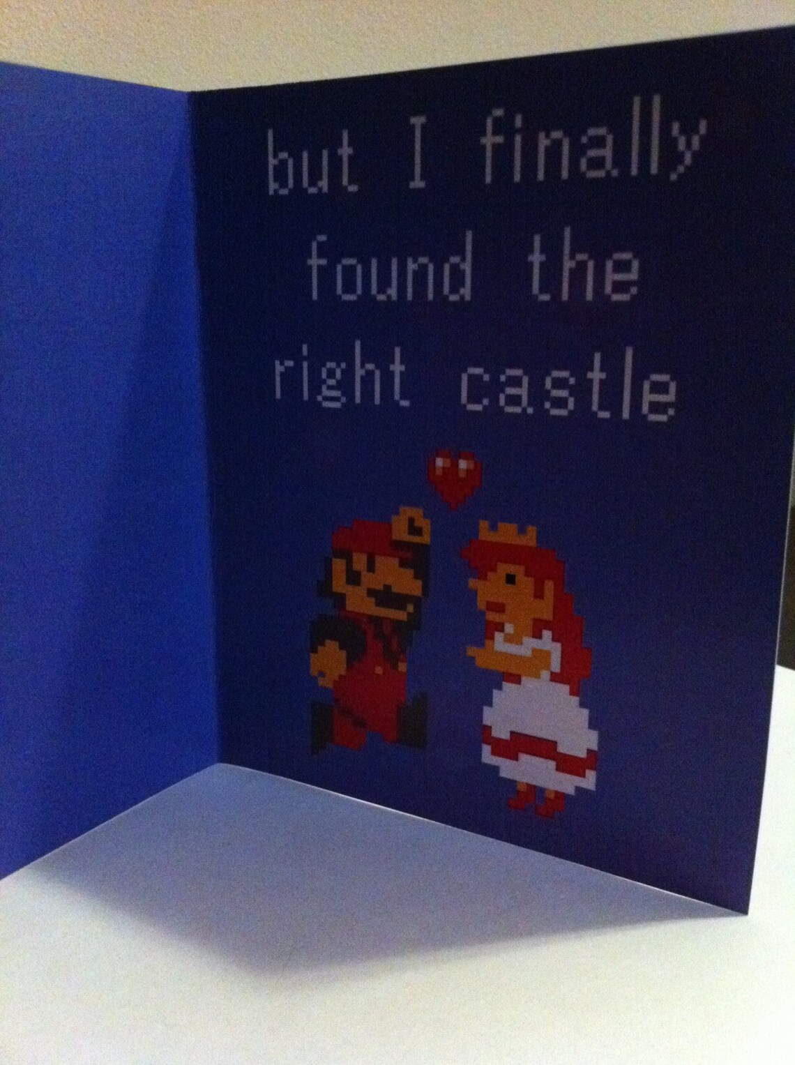 Mario Card Template - Etsy