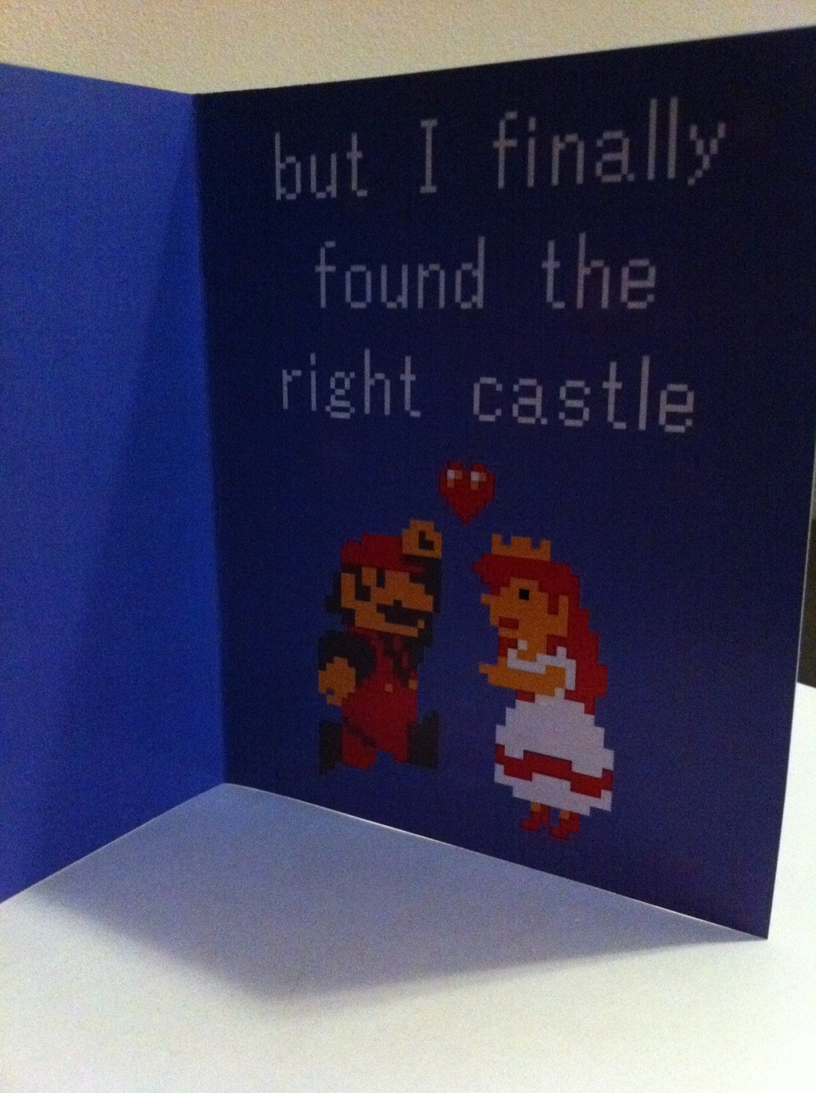 Mario Card Template - Etsy