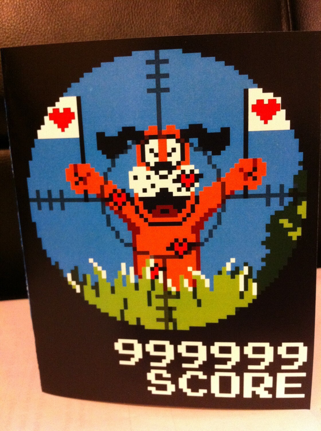 Duck Hunt Valentine's Day Card Template - Etsy