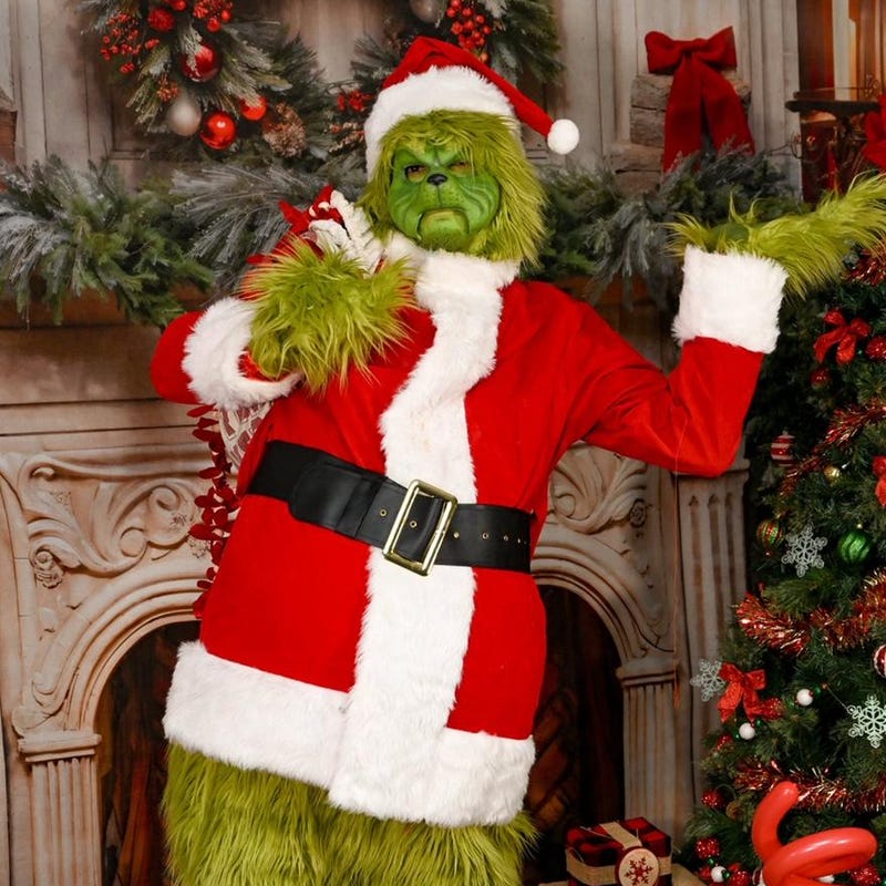 Grinch Mask - Etsy