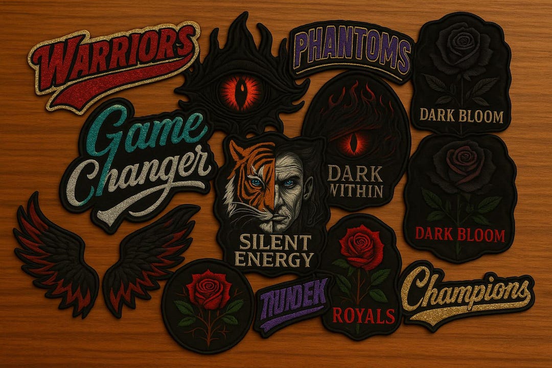 Custom Embroidered Patches Personalized Logo, Name, or Design Create ...