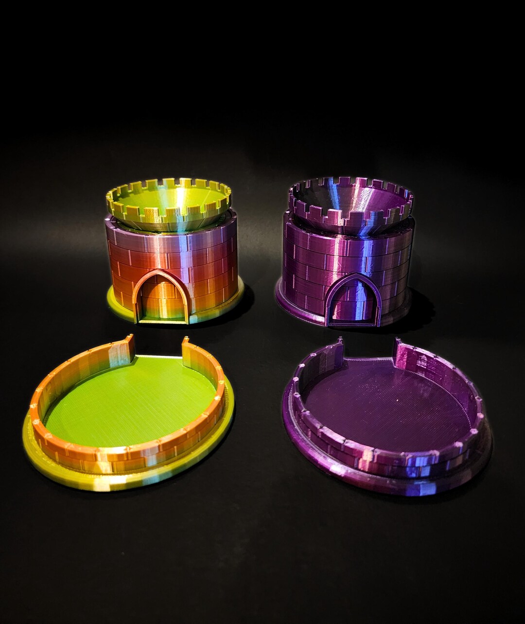 Collapsible Castle Dice Tower - Etsy