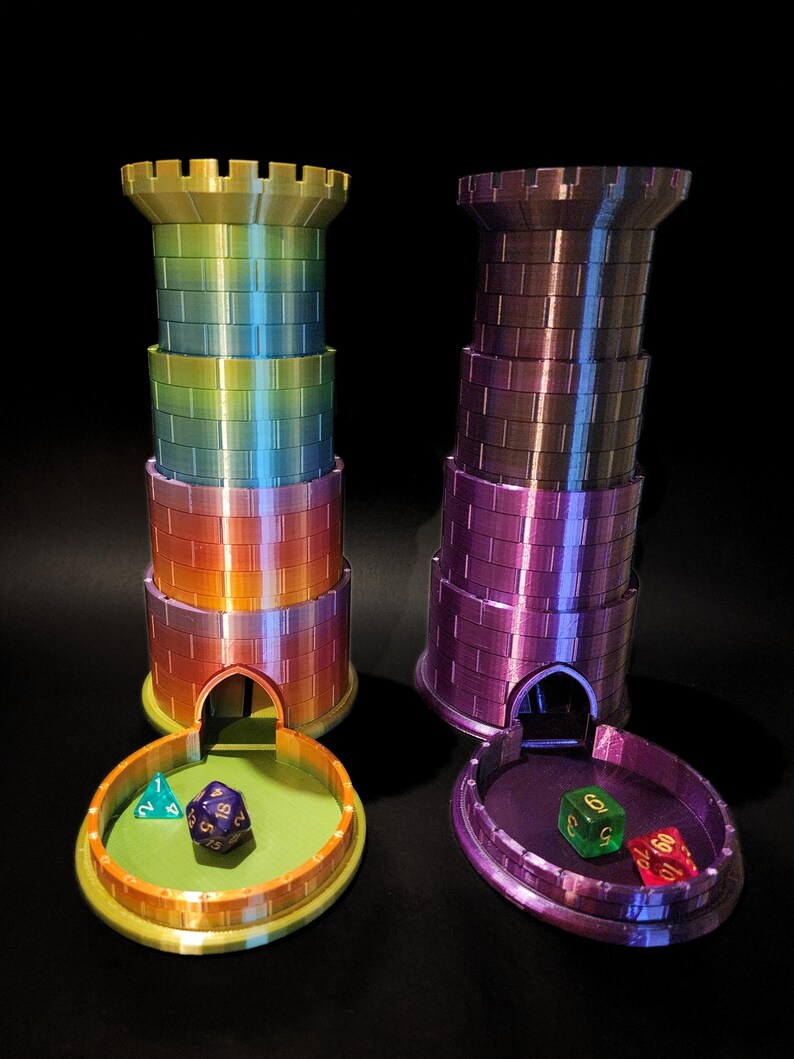 Collapsible Castle Dice Tower - Etsy