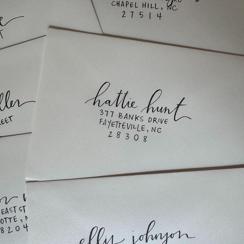 Handwritten Envelope - Etsy