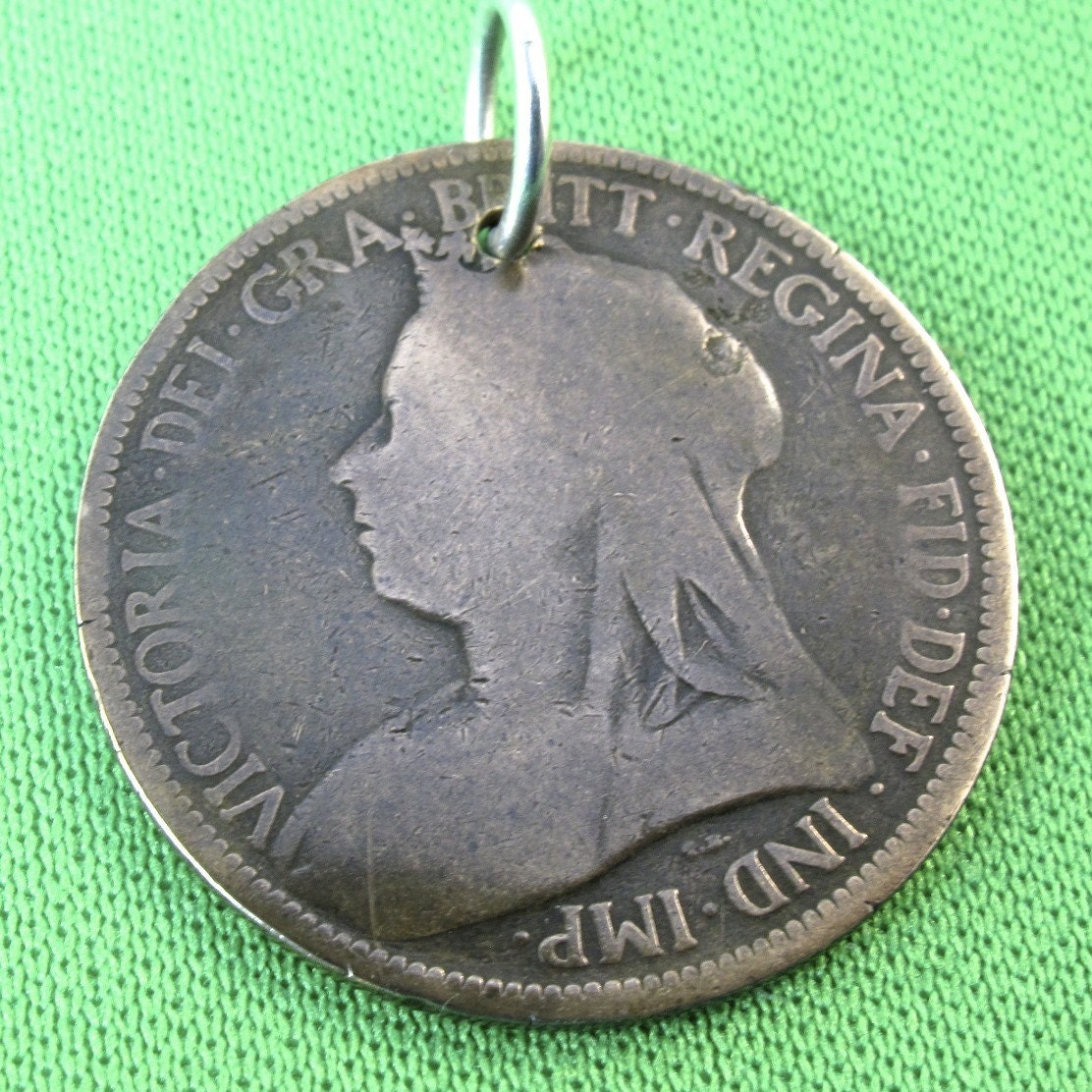 VICTORIA necklace coin jewelry England queen Victoria | Etsy