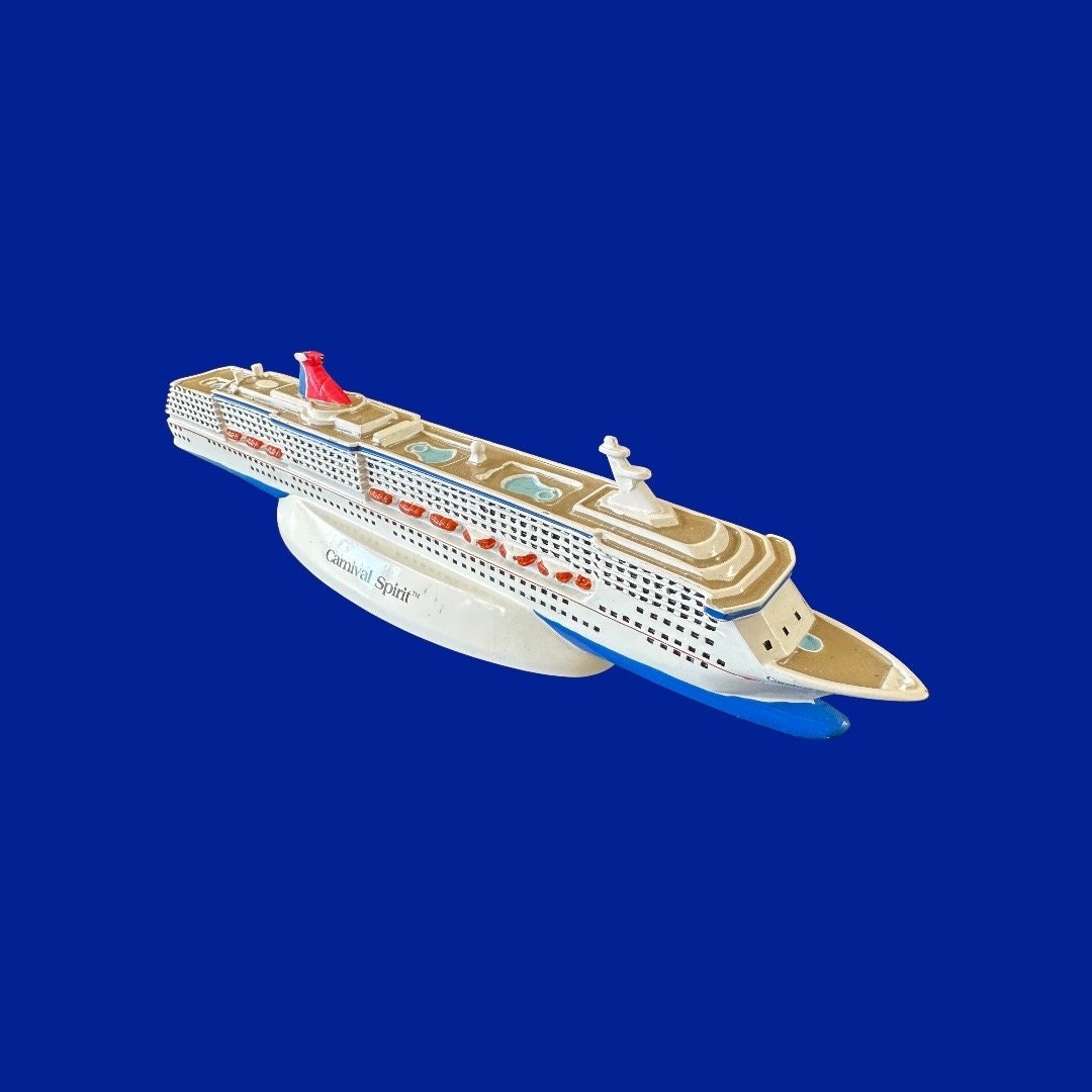Vintage Carnival Cruise Spirit Model Replica 10 Inch Licensed Ship ...
