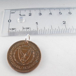 Ancient Boat NECKLACE. Cyprus Ship COIN . Greek Turkey Charm. - Etsy