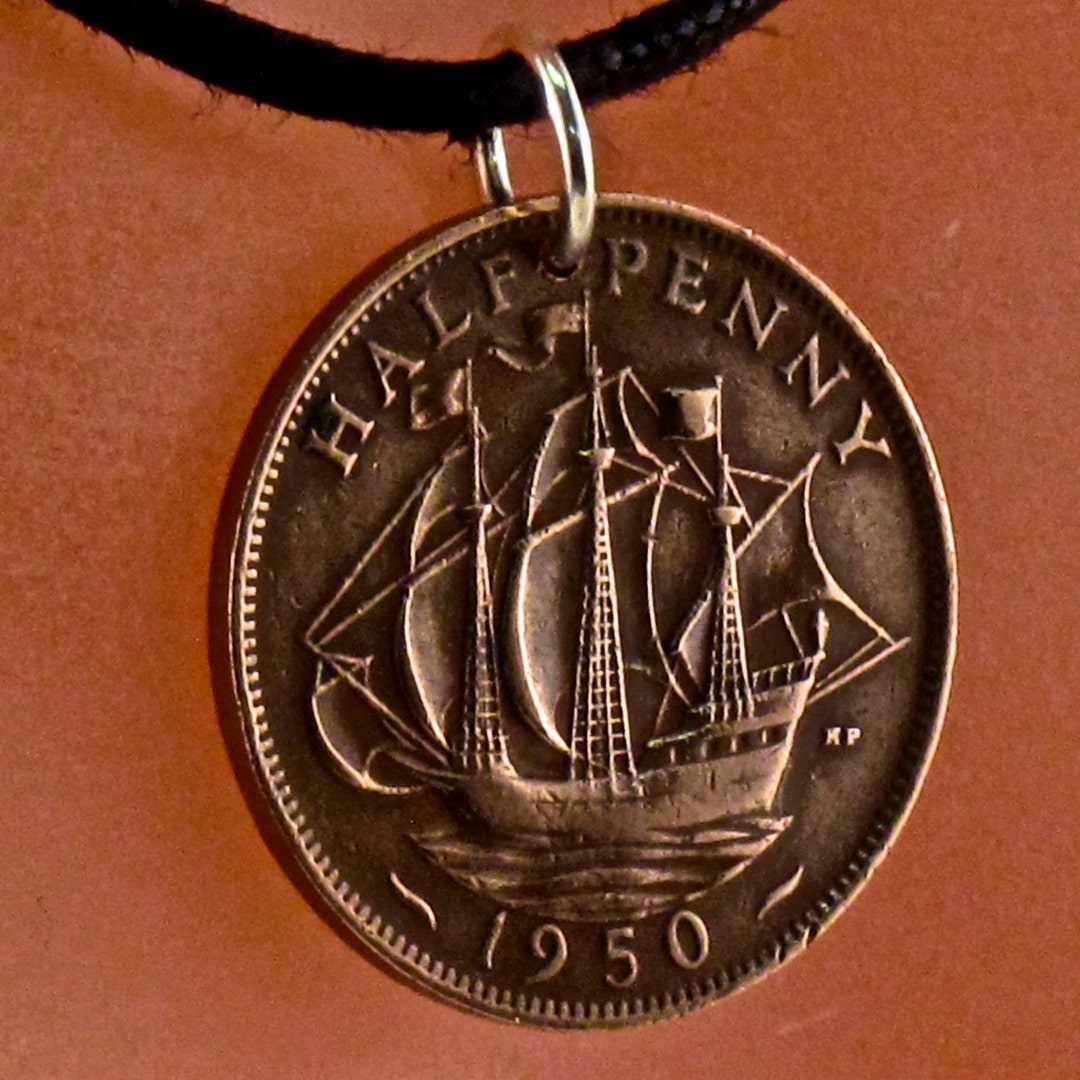 Nautical Necklace. Ship Necklace. Nautical Jewelry. Boat Necklace. Mens ...