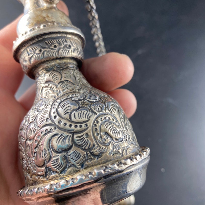 Egyptian Silver Miniature Hookah. 1946 Hallmarks Egypt Shisha - Etsy
