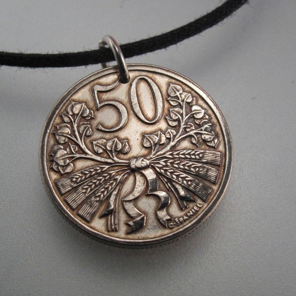 Cut Coin Necklace - Etsy