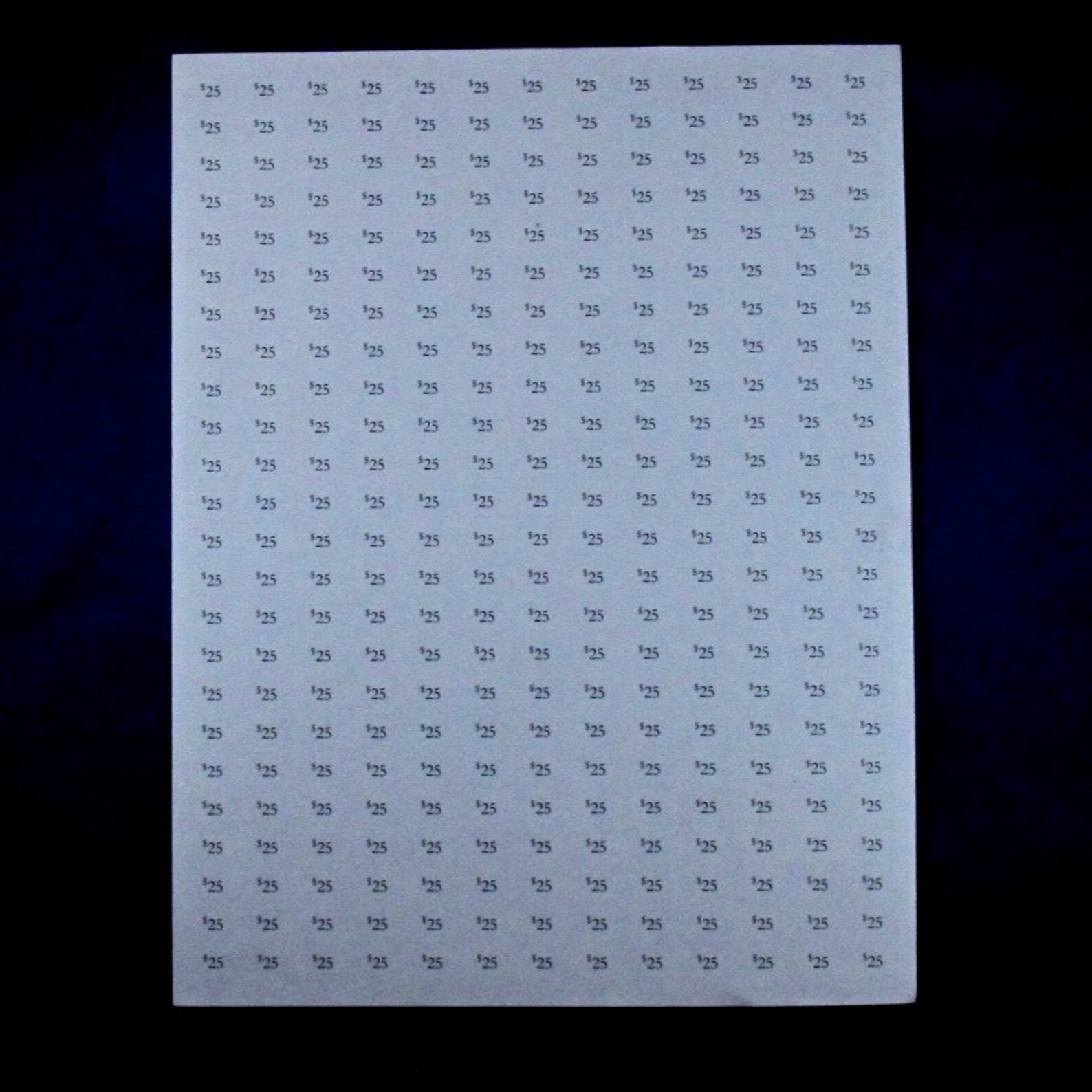 Blank PRICE TAGS. Adhesive Stickers .small Stickers. Rectangle 5/16 by ...