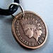 United States Penny Necklace Pendant - Penny Charm -indian Head Pendant ...