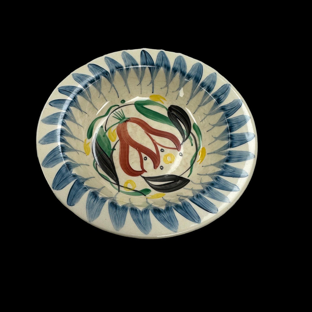Susie Cooper Production Tulip in Pompadour Fruit Bowl Crown Works ...