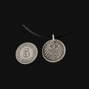 Antique German Coin Necklace Germany Deutschland Charm Pendant Spread ...