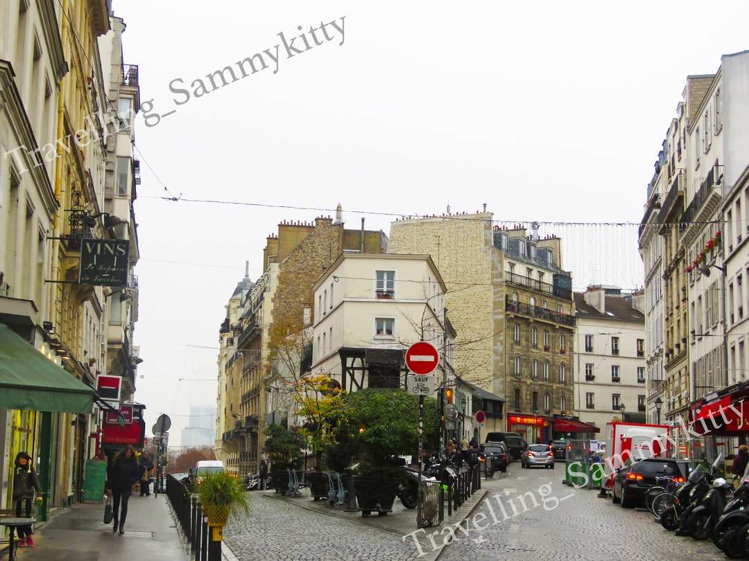 Paris Street Corner, Montmartre, Paris, Street Photography, City ...