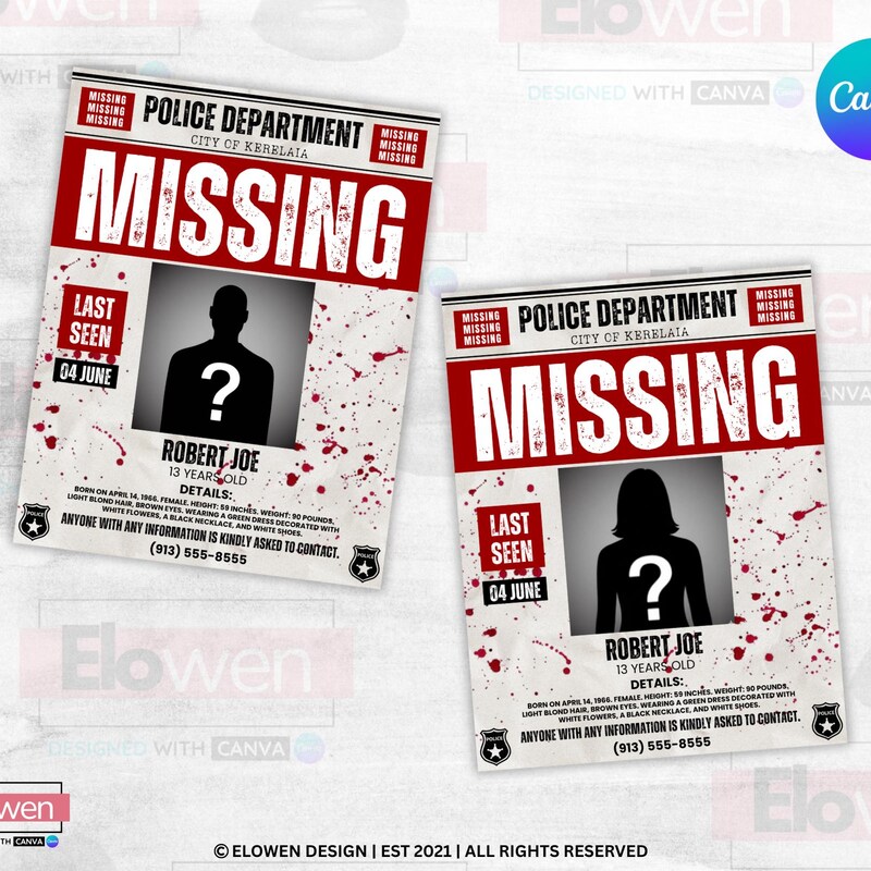 Halloween Wanted Poster - Etsy