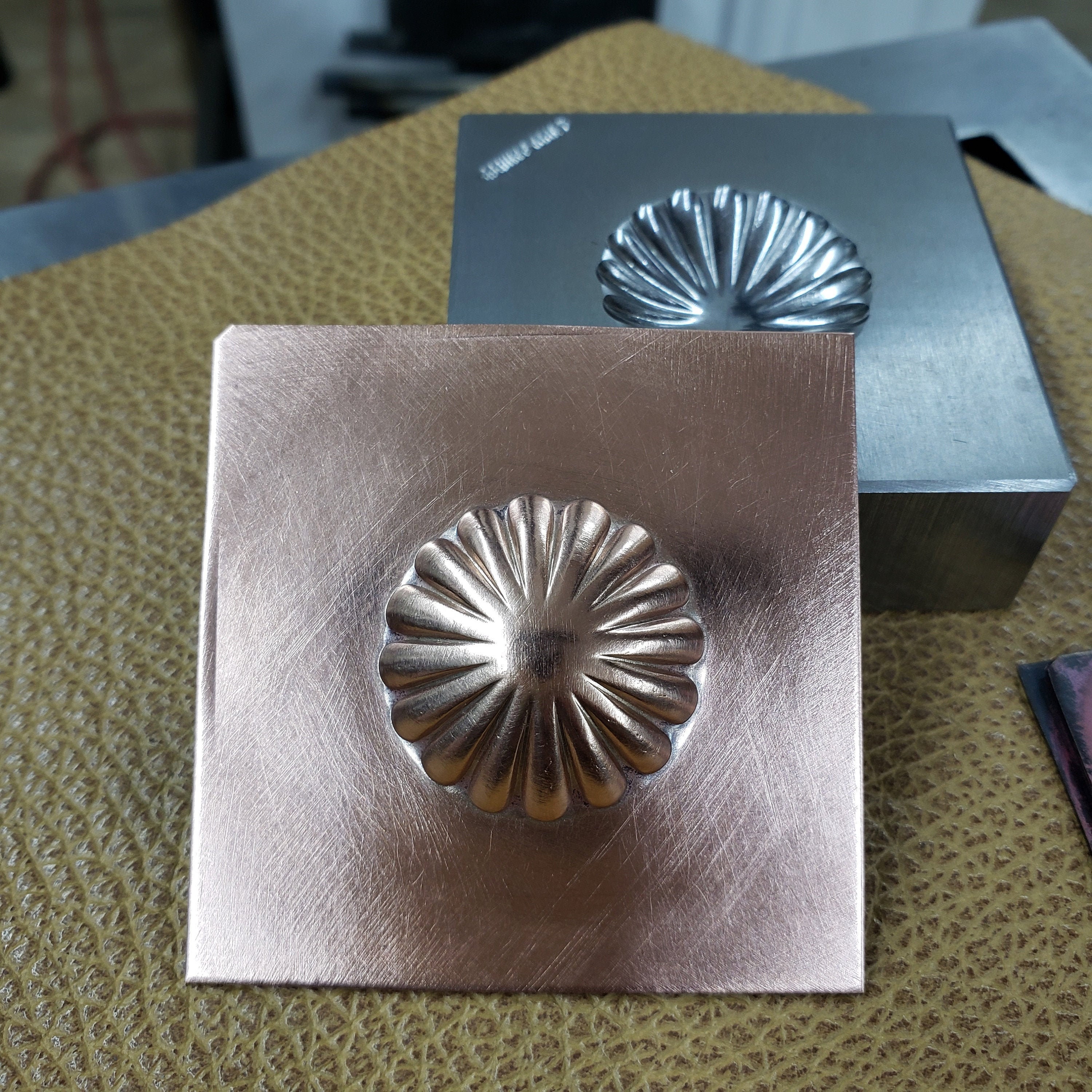 Copper pressing jewelry fabrication made in USA | Etsy